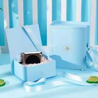 China FSC Certificate Recyclable Paperboard Gift Boxes , Pink Gift Boxes With Ribbon for sale