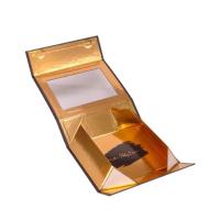 China FSC Certificate Chocolate Candy Gift Boxes With Clear Window Pantone Color for sale