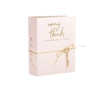 China 2mm Paperboard Book Cardboard Boxes Pantone Color For Girlfriend for sale