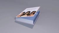 China Book Shape Art Paper Magnetic Closure Gift Box With 2mm Paperboard for sale