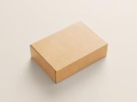 China Brown Paper E Flute Corrugated Box Customize Logo for sale