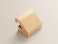 China Brown Paper E Flute Corrugated Box Customize Logo for sale