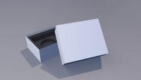 China White Lid And Based Paperboard Gift Boxes For Jewelry Packaging for sale