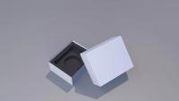 China White Lid And Based Paperboard Gift Boxes For Jewelry Packaging for sale