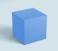 China Blue Coated Paper Foldable Gift Boxes With Ribbon For Cosmetic Packaging for sale