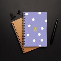 China FSC Dairy School Hardcover Lined Notebook With Perfect Binding for sale