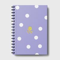 China FSC Dairy School Hardcover Lined Notebook With Perfect Binding for sale
