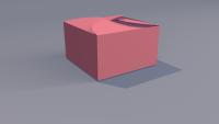 China Red Foldable Gift Boxes With Ribbon For Small Cosmetic Packaging for sale