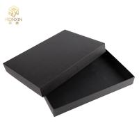 China Black Art Paper Paperboard Gift Boxes For Clothing Package for sale