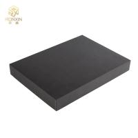 China Black Art Paper Paperboard Gift Boxes For Clothing Package for sale
