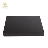 China Black Art Paper Paperboard Gift Boxes For Clothing Package for sale