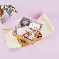 China Yellow Art Paper paperboard gift boxes with Drawer shape for food sweet candy package for sale