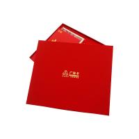 China Red  Art Paper Paperboard Gift Boxes With Lid And Based Box Shape For Gift Packaging for sale