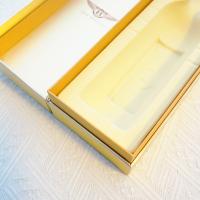 China Yellow Art Paper Paperboard Gift Boxes With Printing Logo for sale