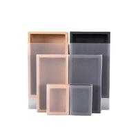 China Brown Kraft Gift Box With Window Printing Logo For Sweet Candy Packaging for sale