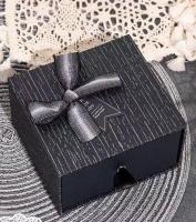 China Art Paper Pink Paperboard Gift Boxes With Ribbon Drawer Box Shape For Cosmetic Packaging for sale