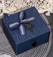 China Art Paper Pink Paperboard Gift Boxes With Ribbon Drawer Box Shape For Cosmetic Packaging for sale