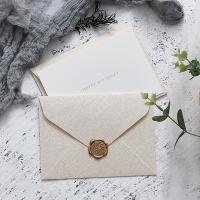 China White Art Paper Laser Cut Cards Printing Logo For Wedding Party for sale