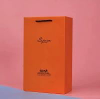 China Blue	Coated Paper Foldable Gift Boxes With Ribbon Wine Gift Packaging for sale