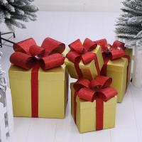 China Golden Glimmer Handmade Paper Boxes For Gift Decoration Packaging for sale