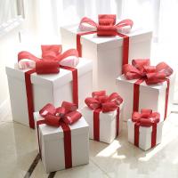 China CMYK White Art Paper Handmade Gift Boxes For Chirstmas Gift Packaging for sale