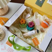 China White Coated Paper Foldable Boxes With Ribbon Small Gift Packaging for sale