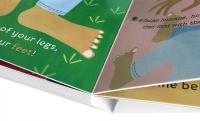 China Art Paper Hardcover Children'S Books Printing CMYK Color Perfect Binding for sale