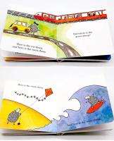 China Glossy Art Paper Hardcover Children 4 Colour CMYK Process for sale