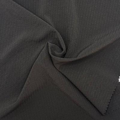 China 4 Way Stretch Bubble Vertical Stripe Fabric 93% Polyester 7% Spandex Fabric 146GSM for sale