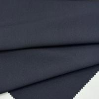 China 214GSM Recycled Polyester Spandex Fabric Low Elasticity Composite 4 Way Stretch Silk Fabric for sale