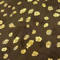 China 110GSM Jacquard Textured Fabric With Raised Pattern Printed Viscose Rayon Fabric for sale