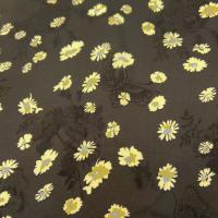 China 110GSM Jacquard Textured Fabric With Raised Pattern Printed Viscose Rayon Fabric for sale