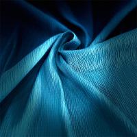 China Matte Warp Knit Bubble Crepe Fabric 96GSM 97% Nylon 3% Spandex For Skirts Shirts for sale