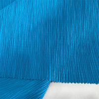 China Matte Warp Knit Bubble Crepe Fabric 96GSM 97% Nylon 3% Spandex For Skirts Shirts for sale