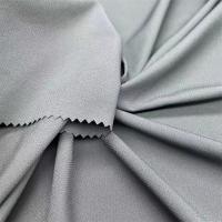 China Great Wall Grid Four Way Stretch Fabric 144GSM 86% Polyester 14% Spandex Fabric for sale