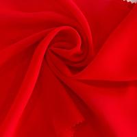 China Plain Stripe Lightweight Chiffon Fabric 100D 100% Polyester 100D*100D Customized for sale