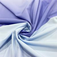 China 50D Printed 4 Way Stretch Fabric 90GSM Recycled 90% Polyester 10% Spandex for sale