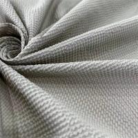 China Low Stretch Plain Bubble Check Fabric Laminated Lightweight Denim Fabric Seersucker for sale