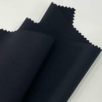 China 214GSM Recycled Polyester Spandex Fabric Low Elasticity Composite 4 Way Stretch Silk Fabric for sale