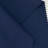 China Diamond Grid Four Way Stretch Fabric 50D+20D*50D+20D/100D 140GSM 94% Polyester 6% Spandex for sale