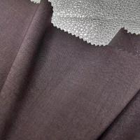 China Recycled Warp Knitted Polyester Fabric Elastane Plain Weave 170D*170D+40D For Garment for sale