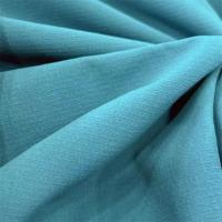 China 100% Polyester Matte Super Stretch Fabric Resembling Cotton Plaid 40S*40S+40S 177GSM for sale