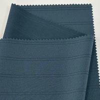 China Anti Static Cationic Polyester Fabric Interlock Four Way Stretch Diagonal Stripe Fabric for sale