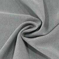 China Cationic Polyester Interlock Double Diagonal Reed Mat Weave 88% Polyester 12% Spandex for sale