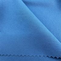 China 4 Way Stretch Recycled Polyester Plain Weave 173GSM 89% Polyester 11% Spandex Fabric for sale
