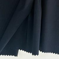 China 150D Dual Core Semi Gloss Sustainable Recycled Fabric Polyester Warp Stretch Fabric 186GSM for sale