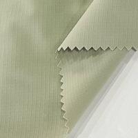 China 100% Recycled Polyester Fabric Eco Friendly 75D Blackout Grid T800 Fabric 97GSM for sale