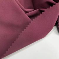 China Recycled Sustainable Polyester Plain Weave Fabric 50D Four Way Stretch For Sportswear for sale
