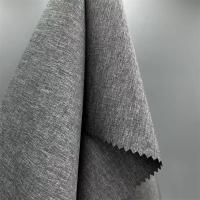 China 75D Checkered 4 Way Stretch Polyester Fabric Recycled Wrinkle Resistant 170GSM for sale