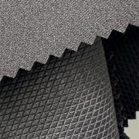 China Diamond Shaped Super Stretch Fabric 160GSM 75D Polyester Spandex Jacquard Fabric for sale